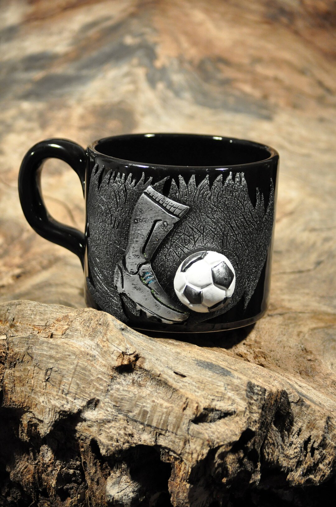 Sports Pottery, Football Cup, Mug, Fimo, Football, Milk Cup ...