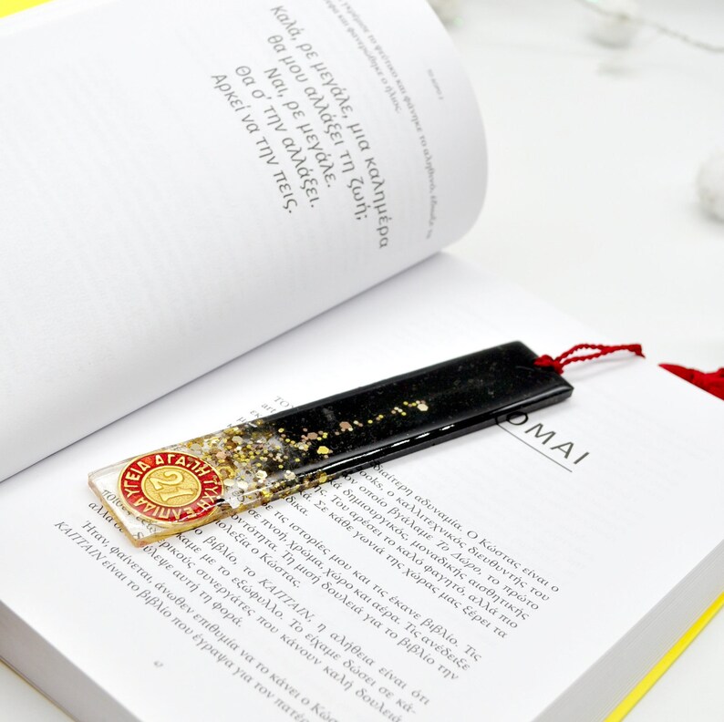 Bookmark, Resin Bookmark, Bookmark for Him, Anthicreativetouch ...