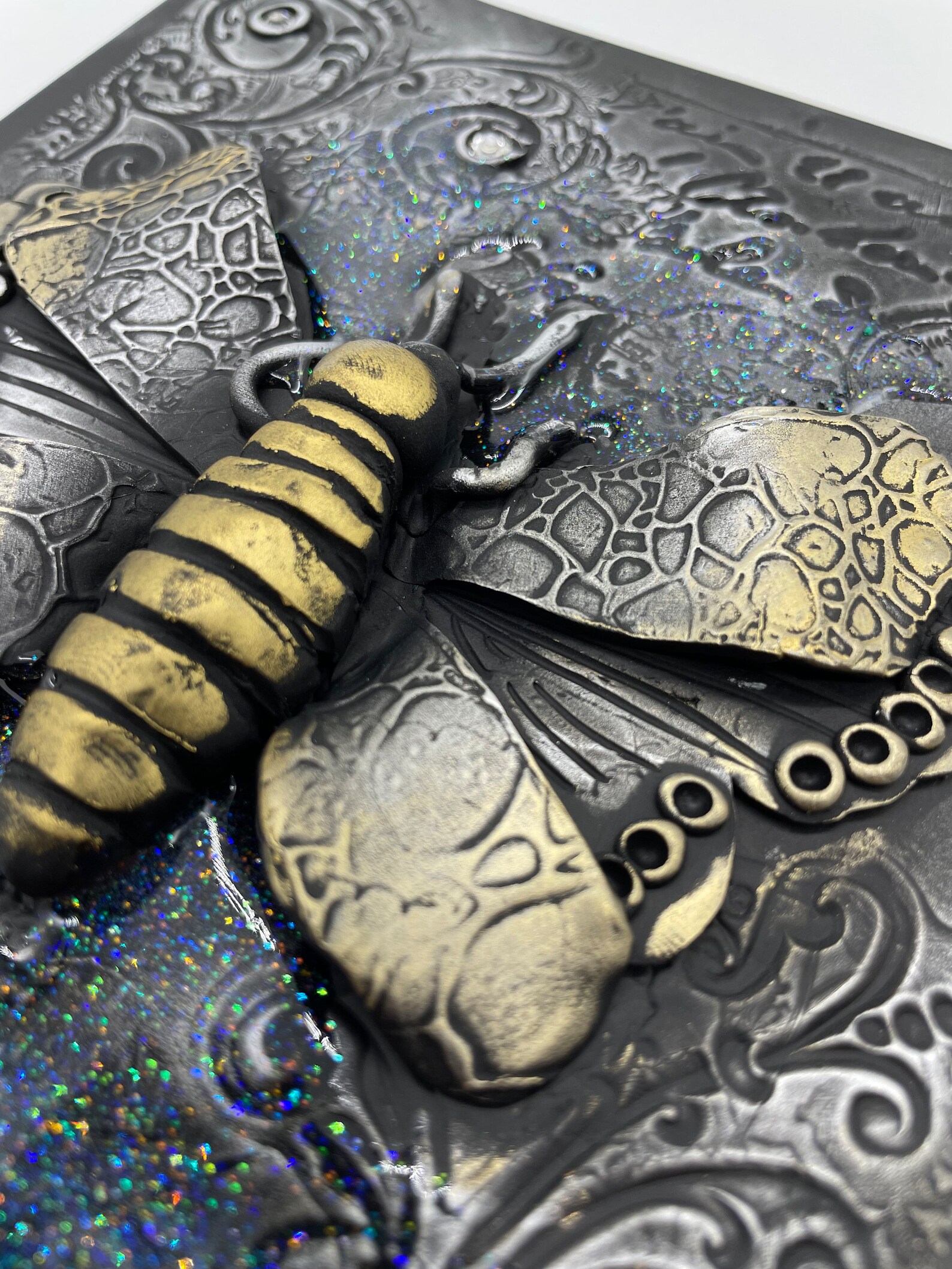 Buttefly Cover Book, Journal, Anthicreativetouch, Fimo Book Diary ...