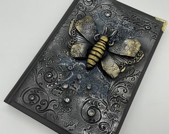 Dragon Book Cover, Journal, Fimo Book Diary, Anthicreativetouch, Dragon ...