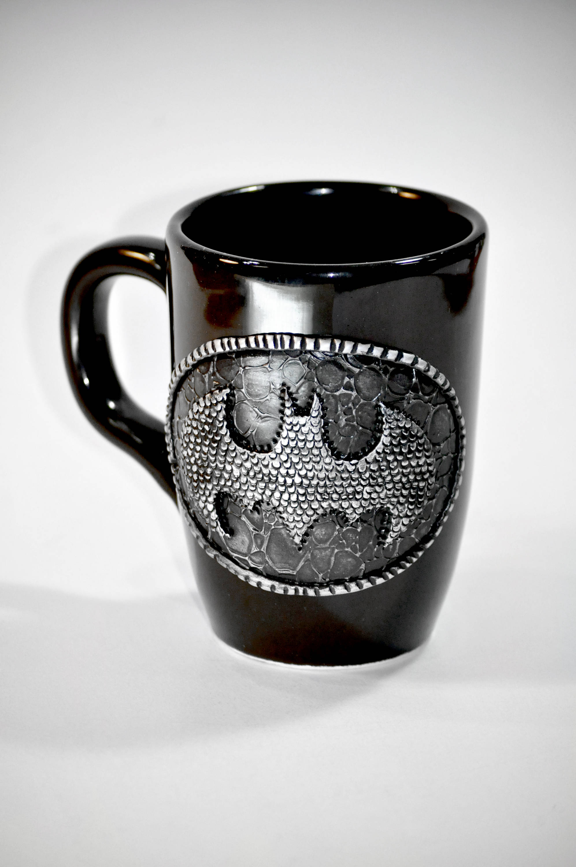 Batman Cup, Anthicreativetouch, Batman, Milk Cup, Mug, Fimo, Gift for ...
