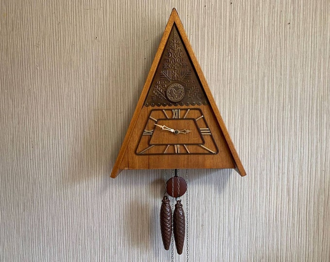 Soviet Vintage Cuckoo Clock, USSR Clock, Soviet Working Clock, Working ...