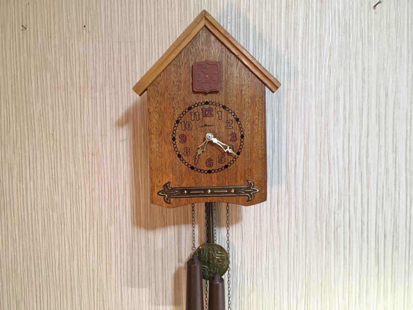 Soviet Vintage Cuckoo Clock USSR clock Wooden clock Soviet | Etsy