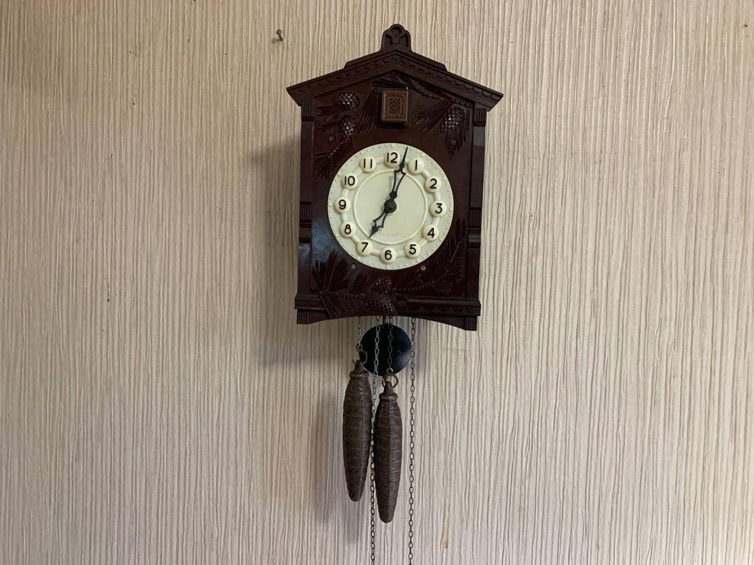 Soviet Vintage Cuckoo Clock, USSR Clock, Soviet Working Clock, Working ...