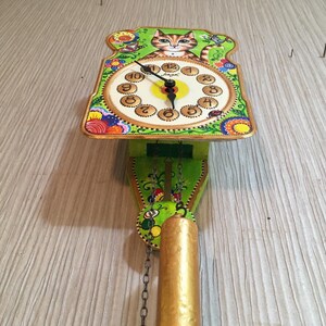 Soviet Vintage Clock, USSR Clock, Soviet Working Clock, Mechanical Wall ...