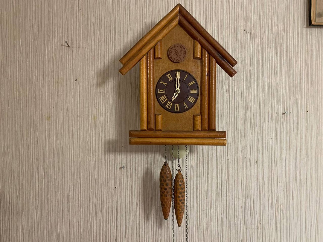 Soviet Vintage Cuckoo Clock, USSR Clock, Soviet Working Clock, Working ...