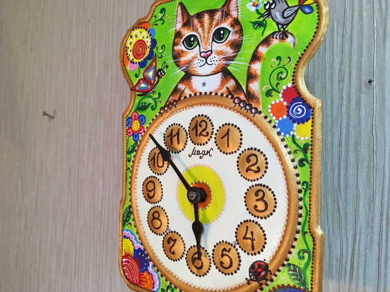 Soviet Vintage Clock, USSR Clock, Soviet Working Clock, Mechanical Wall ...