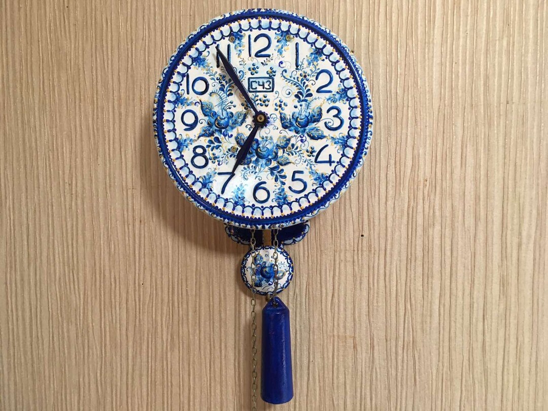 Soviet Vintage Clock, USSR Clock Clock, Soviet Working Clock, Soviet ...