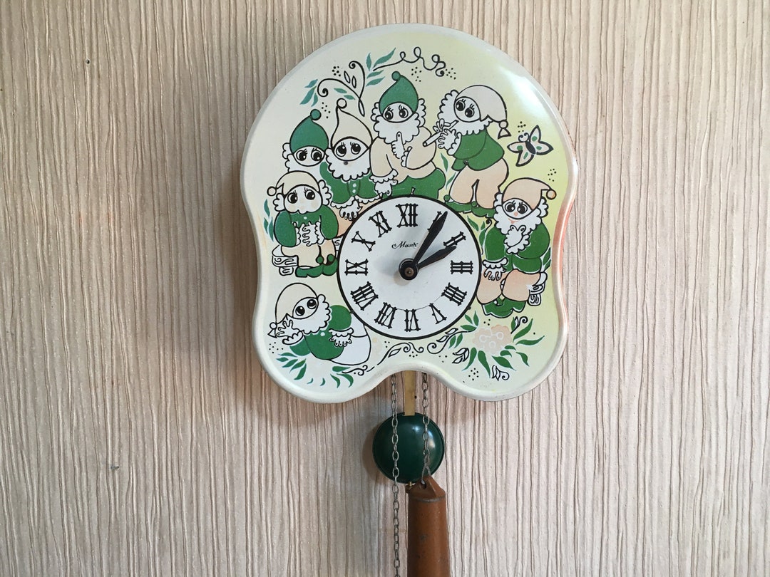 Vintage Soviet Mechanical Clock Working Clock, USSR Clock, Soviet ...
