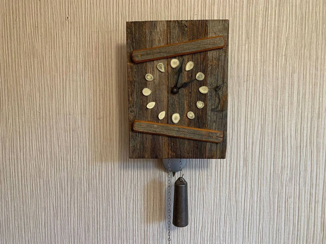 Vintage Clock, USSR Clock, Wooden Clock, Soviet Working Clock ...