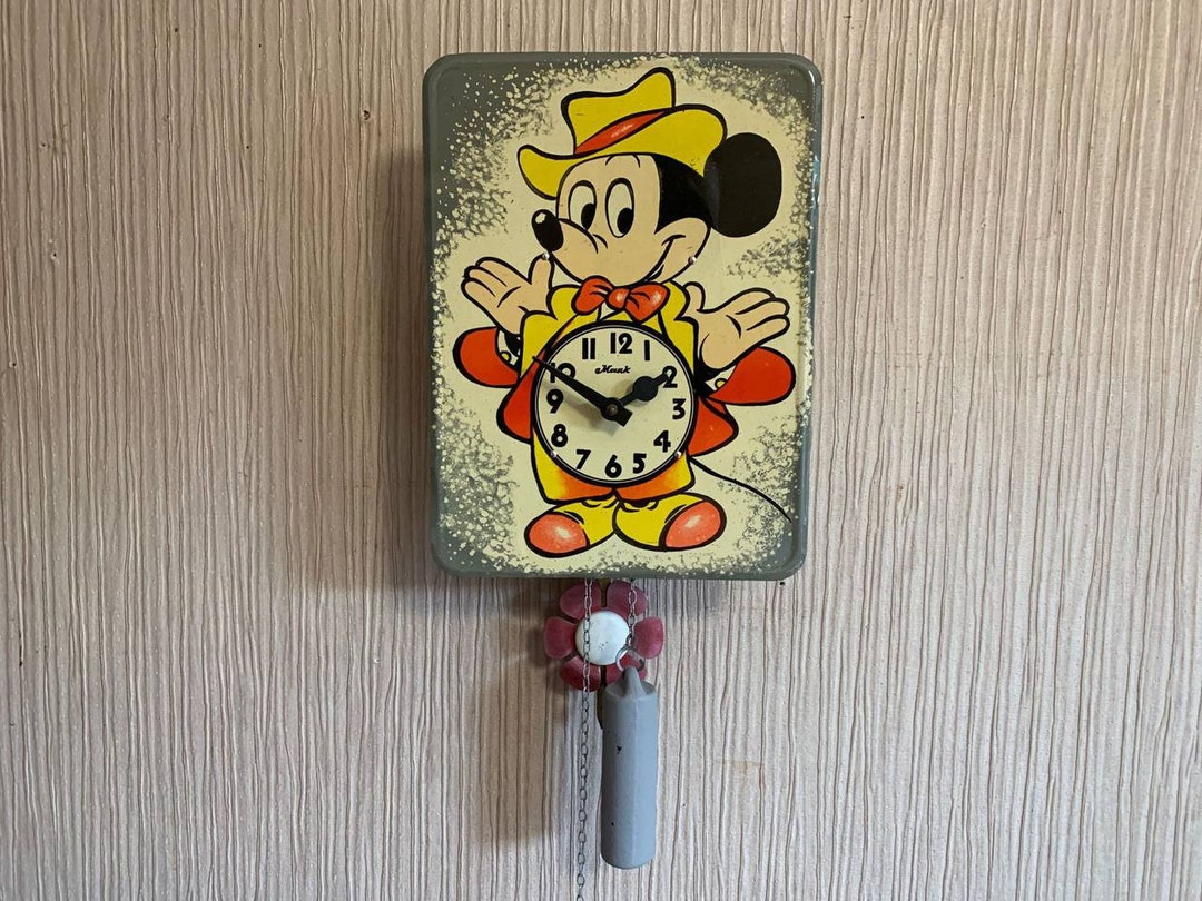 Soviet Vintage Wall Clock, USSR Clock, Soviet Working Clock, Mechanical ...