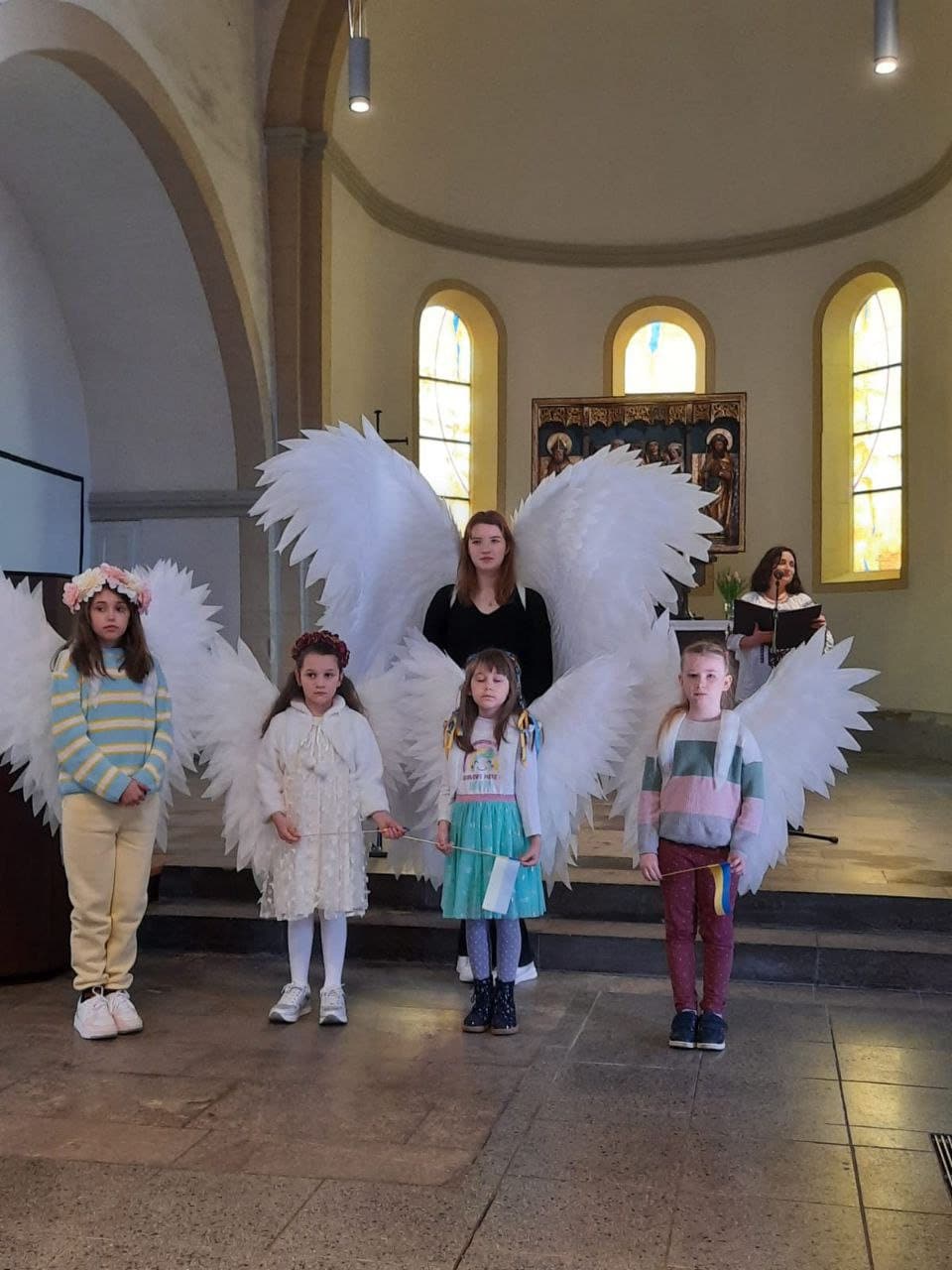 White Angel Wings for Kids, Small Easy Wings for Dance, White Baby ...