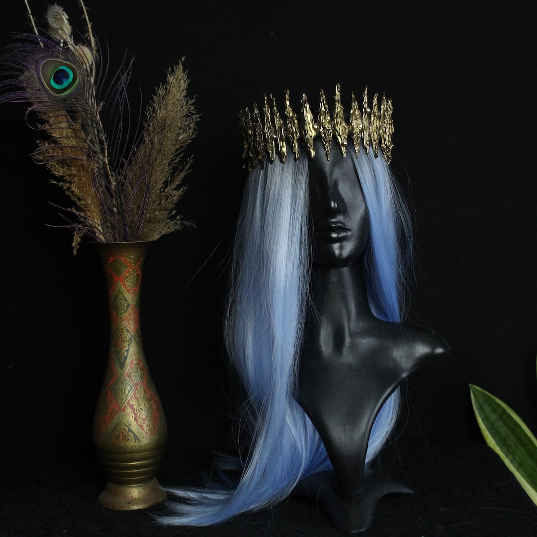 Vampire Queen, Gothic Crown, Halloween Headband, Halo Sun Burst Crown ...