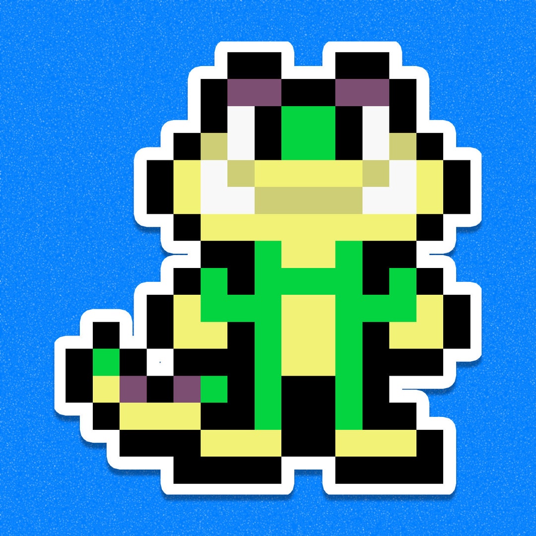 Pixel Gex Die Cut Vinyl Sticker - Etsy