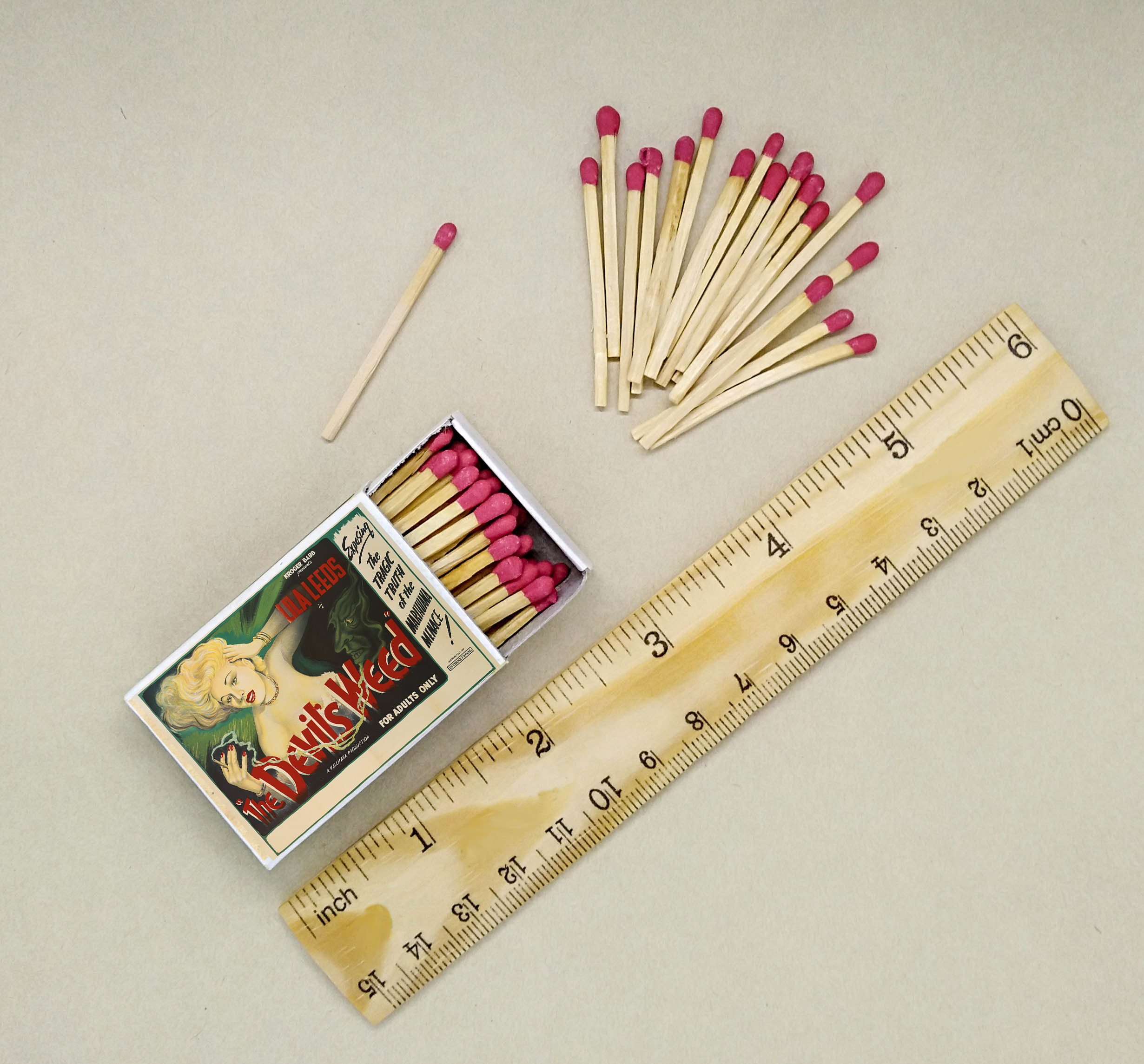 Set of 8 MATCHBOX 30s 40s Marijuana Cautionary Films Vintage - Etsy