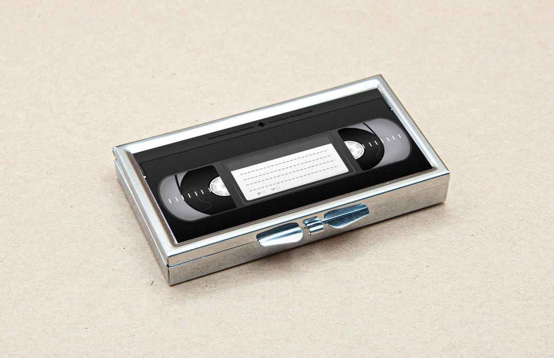 PILL BOX 7 Grid /days Vintage VHS Video Home System Analog Video ...