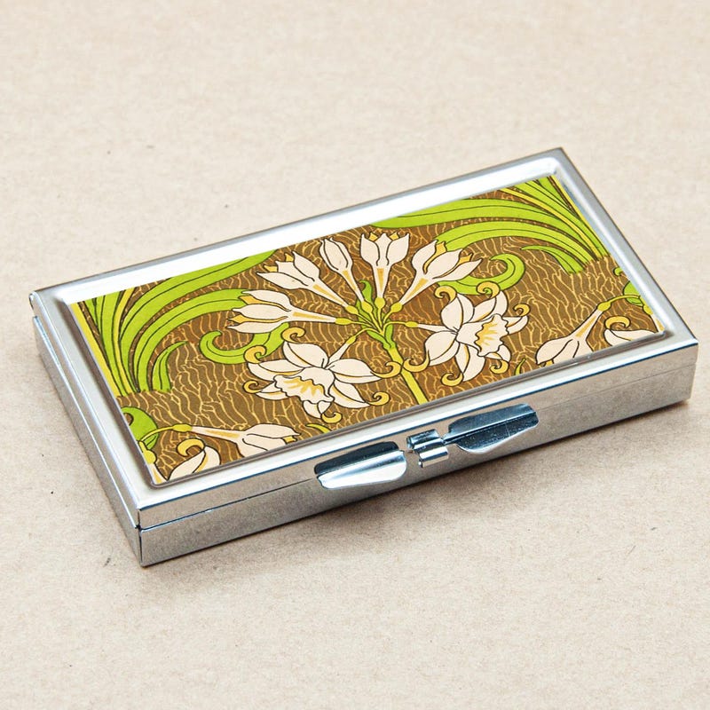 Decorative Pill Box - Etsy