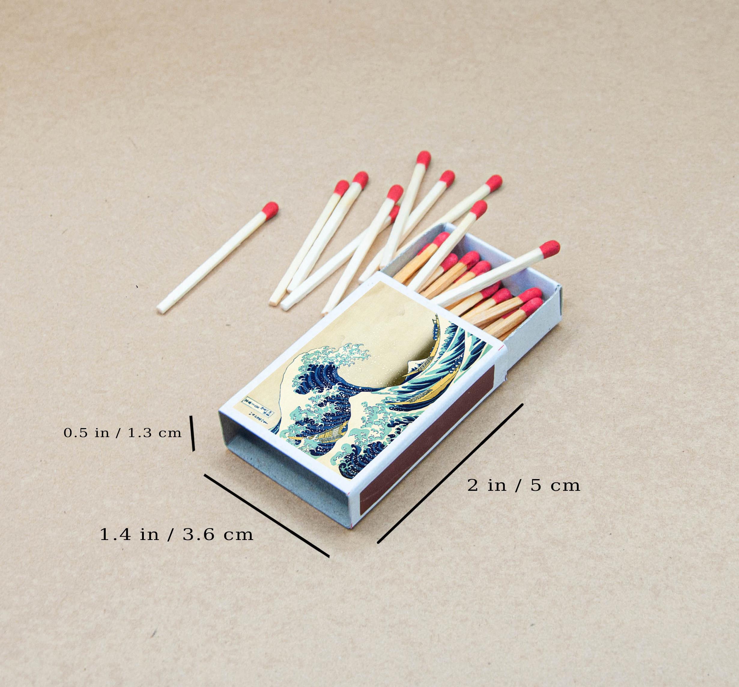 Set of 8 MATCHBOX Various JAPANESE PRINT Vintage Style Printing Old ...