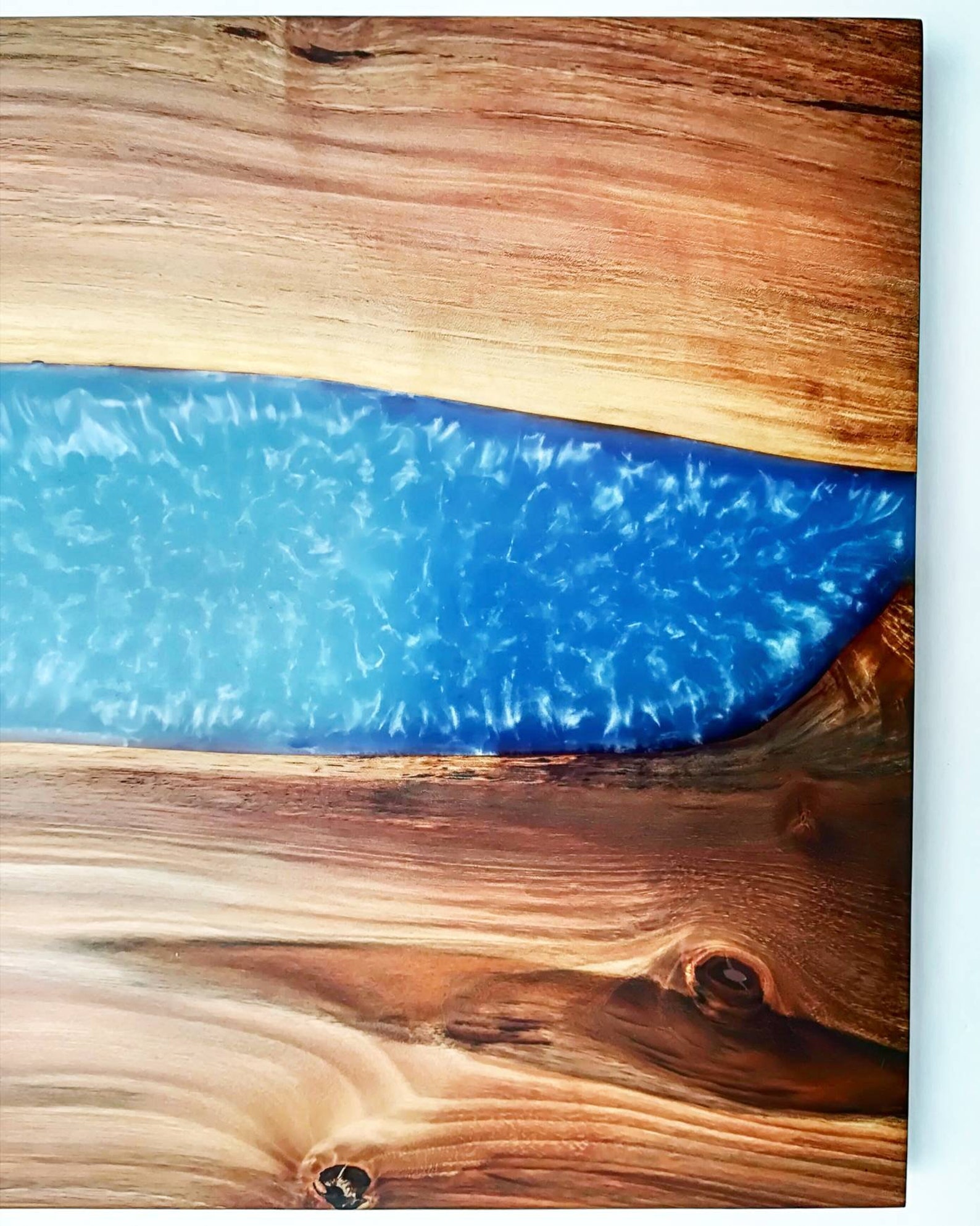 SOLD but Can Make Similar / Resin Wall Art / Resin River Art - Etsy