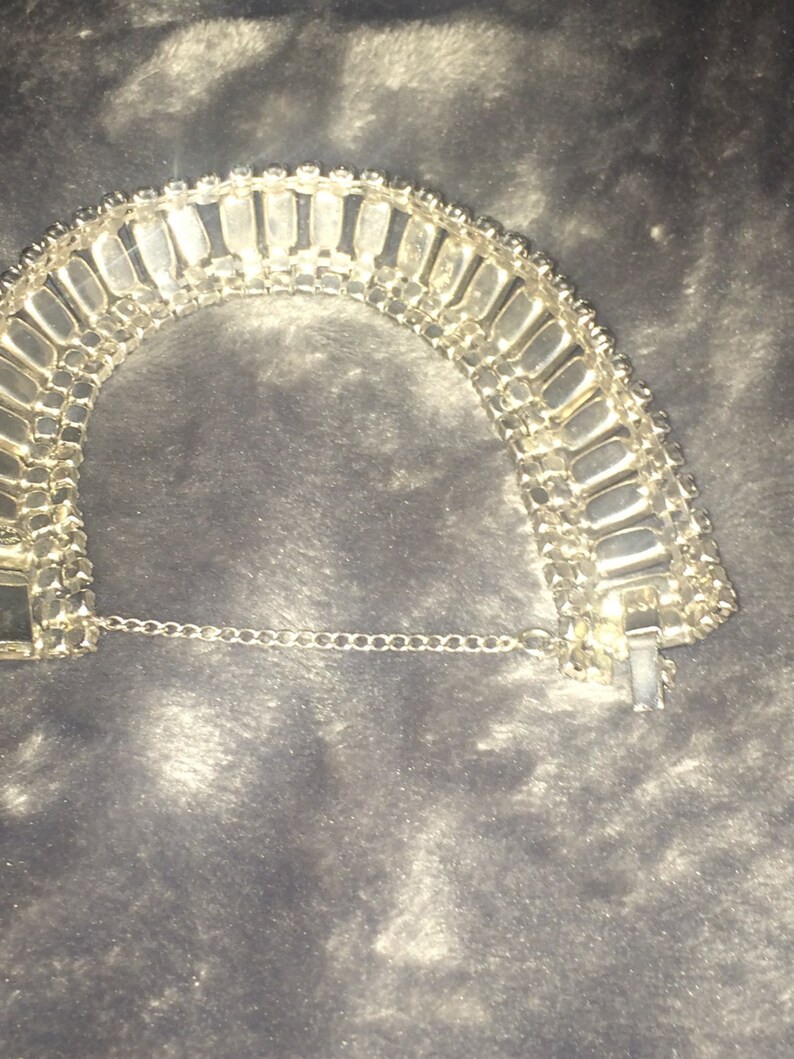 Rare Black & White Kramer of New York Bracelet - Etsy