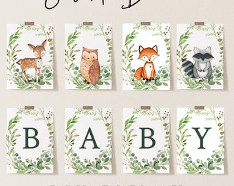 Woodland Banner - Etsy
