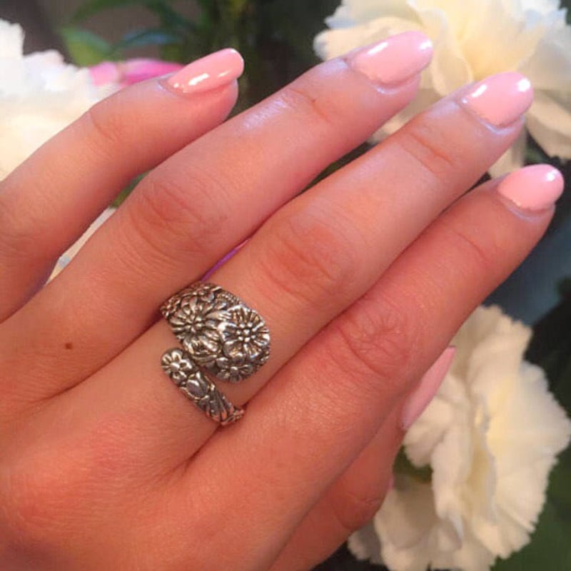 Spoon Rings Sterling Silver - Etsy