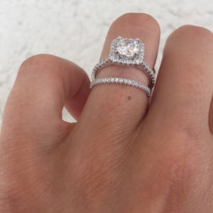 One Carat Engagement Ring,engagement Rings,wedding Ring Set,diamond ...