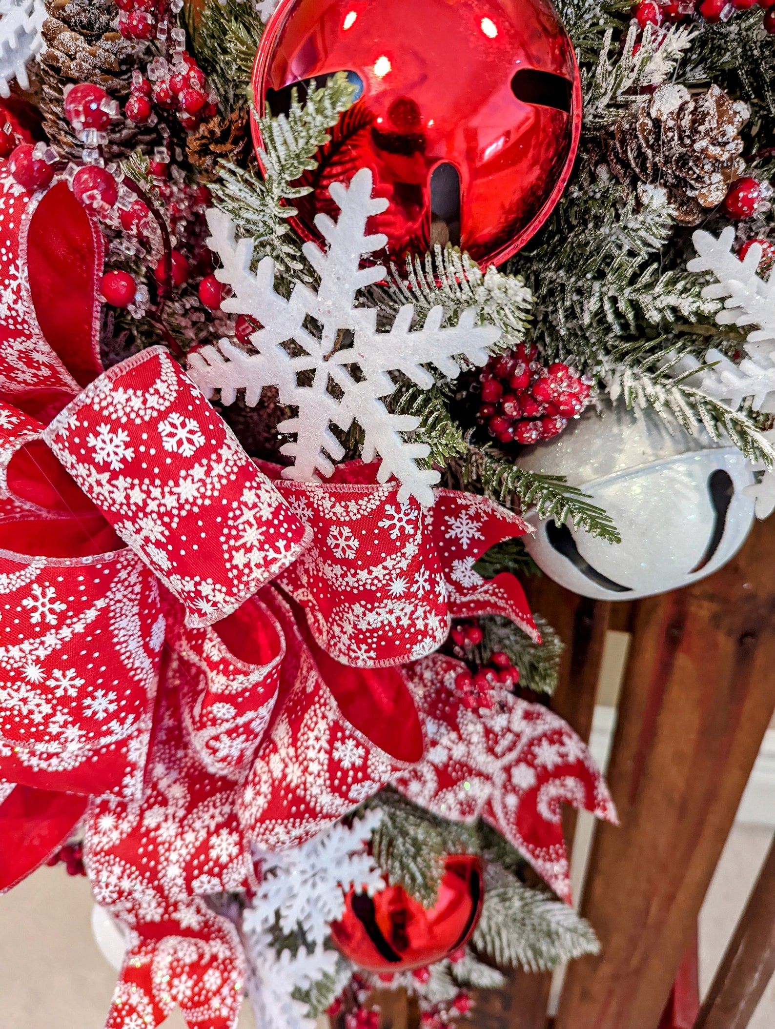 Christmas Sled Holiday Sled Vintage Sled Decorated Sled - Etsy