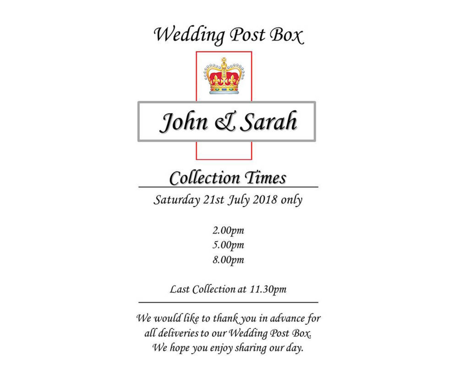 Large Lockable White Wedding Card Post Box Fully Assembled - Etsy