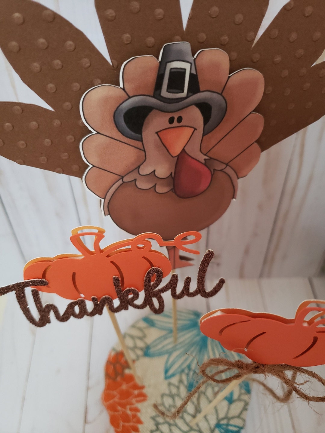 Thanksgiving Centerpiece, Turkey Centerpiece, Thanksgiving Decor ...
