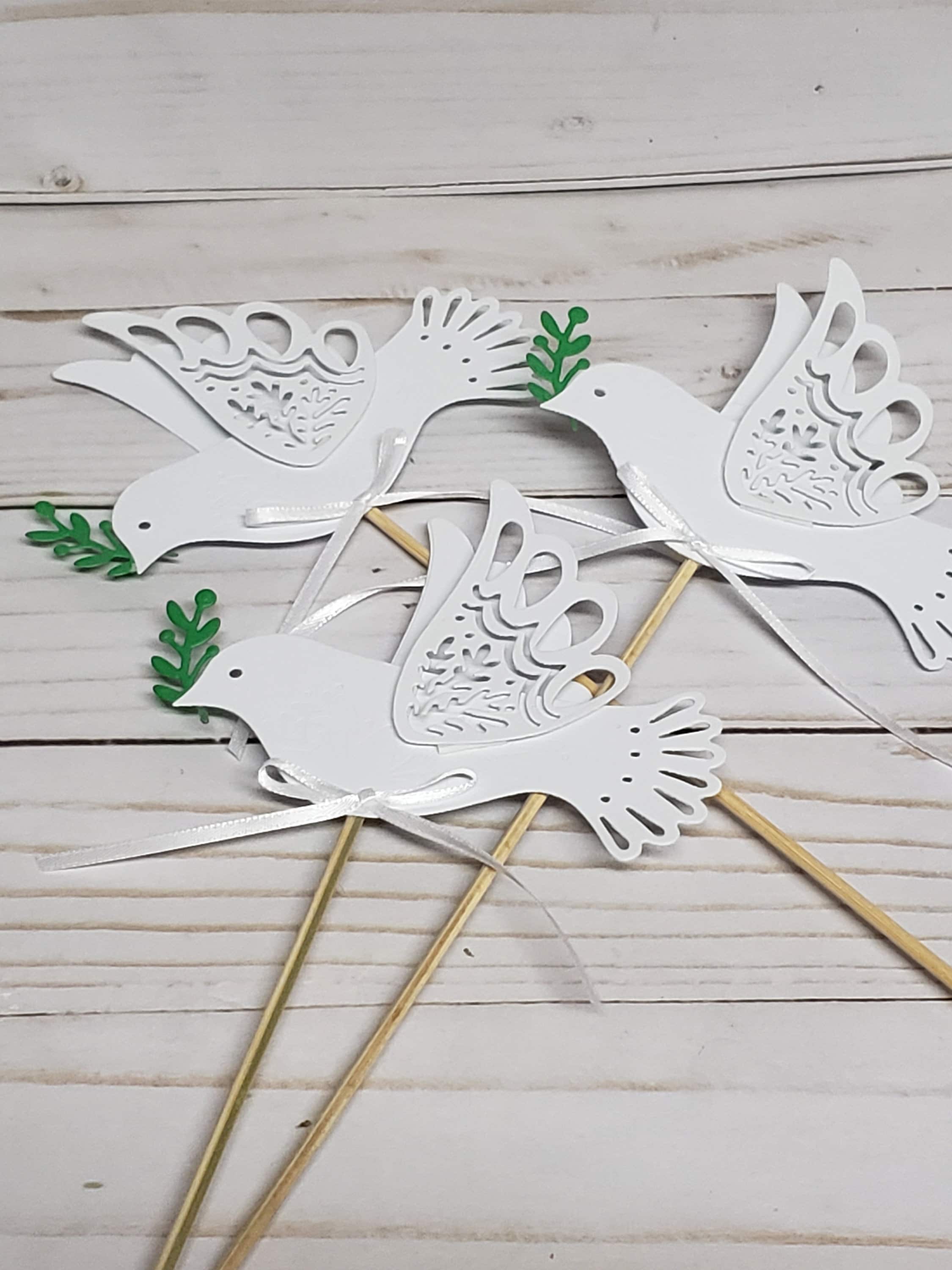 Baptism Dove Centerpiece First Communion Dove | Etsy