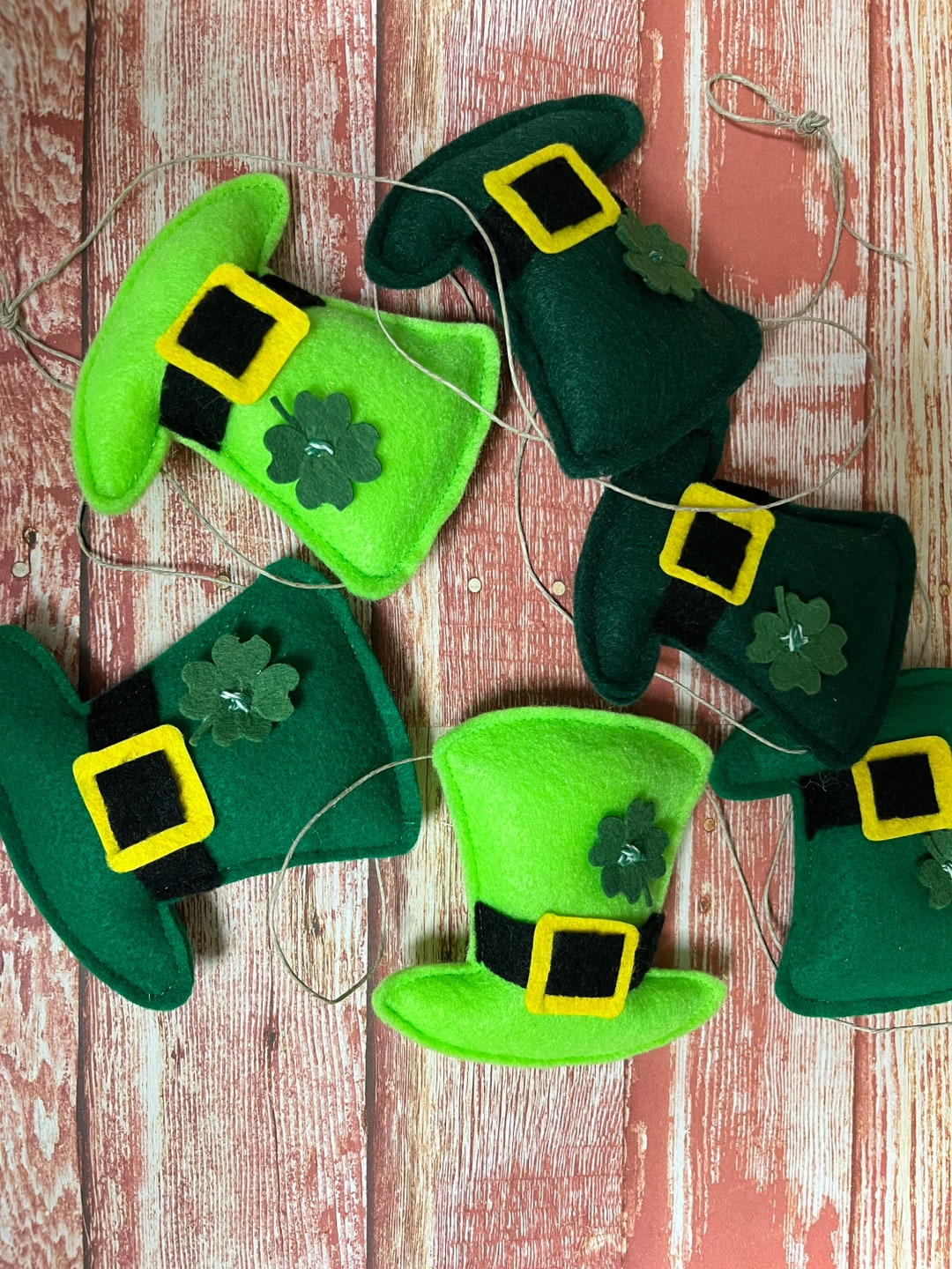 St. Patrick’s Day Felt Garland, St. Patricks Party Decor, Home Decor ...