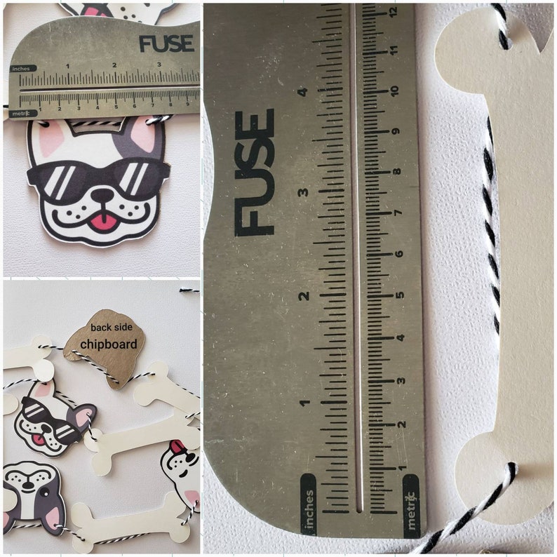 French Bulldogs Banner, Frenchie Banner, Dog and Bone Banner, French ...