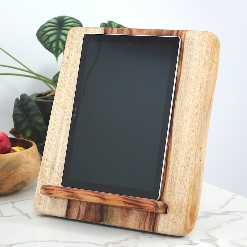 Wood iPad Stand - Etsy