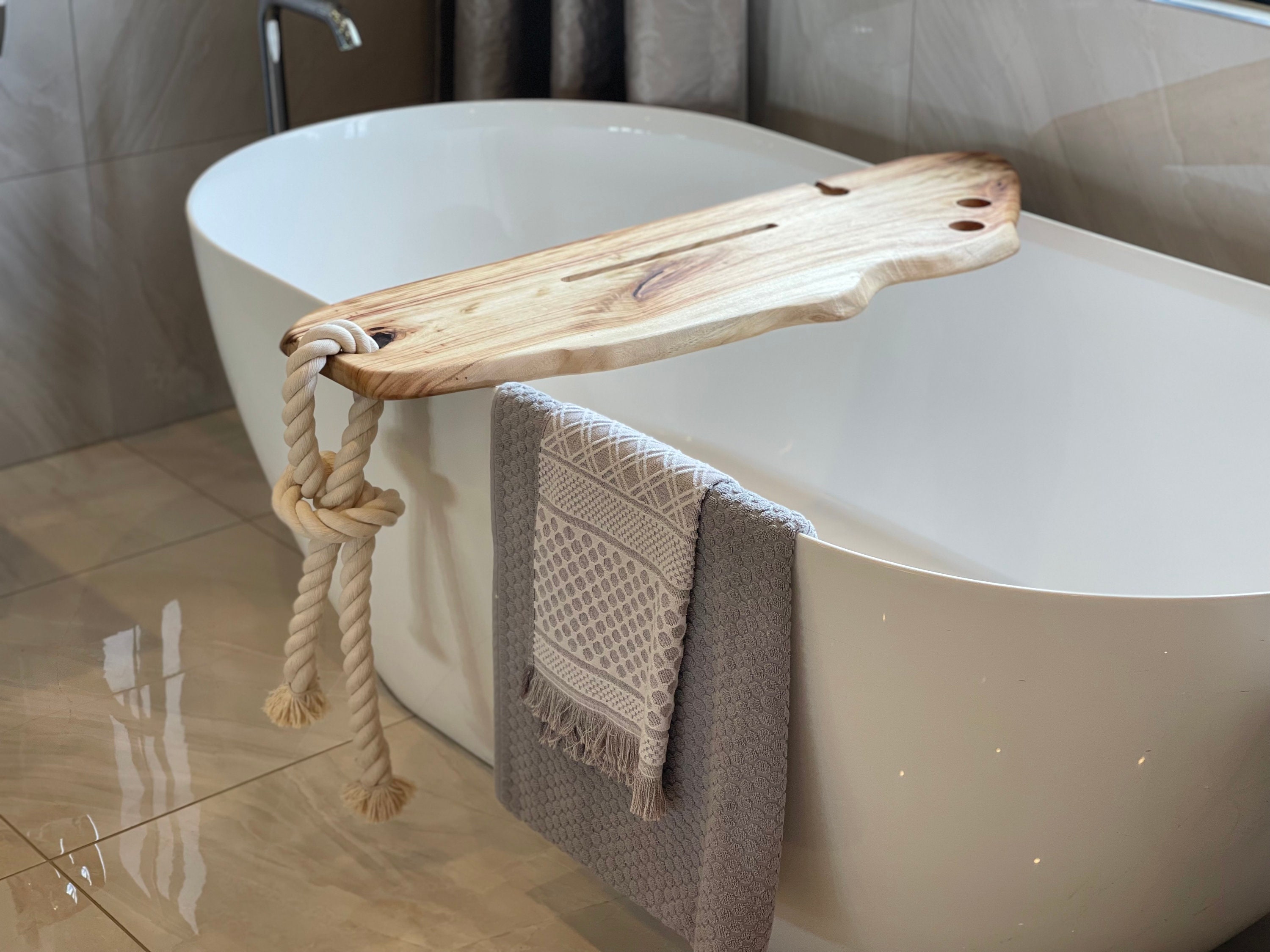Natural Edge Solid Timber Bath Caddy/bath Tray/bath Shelf - Etsy Australia