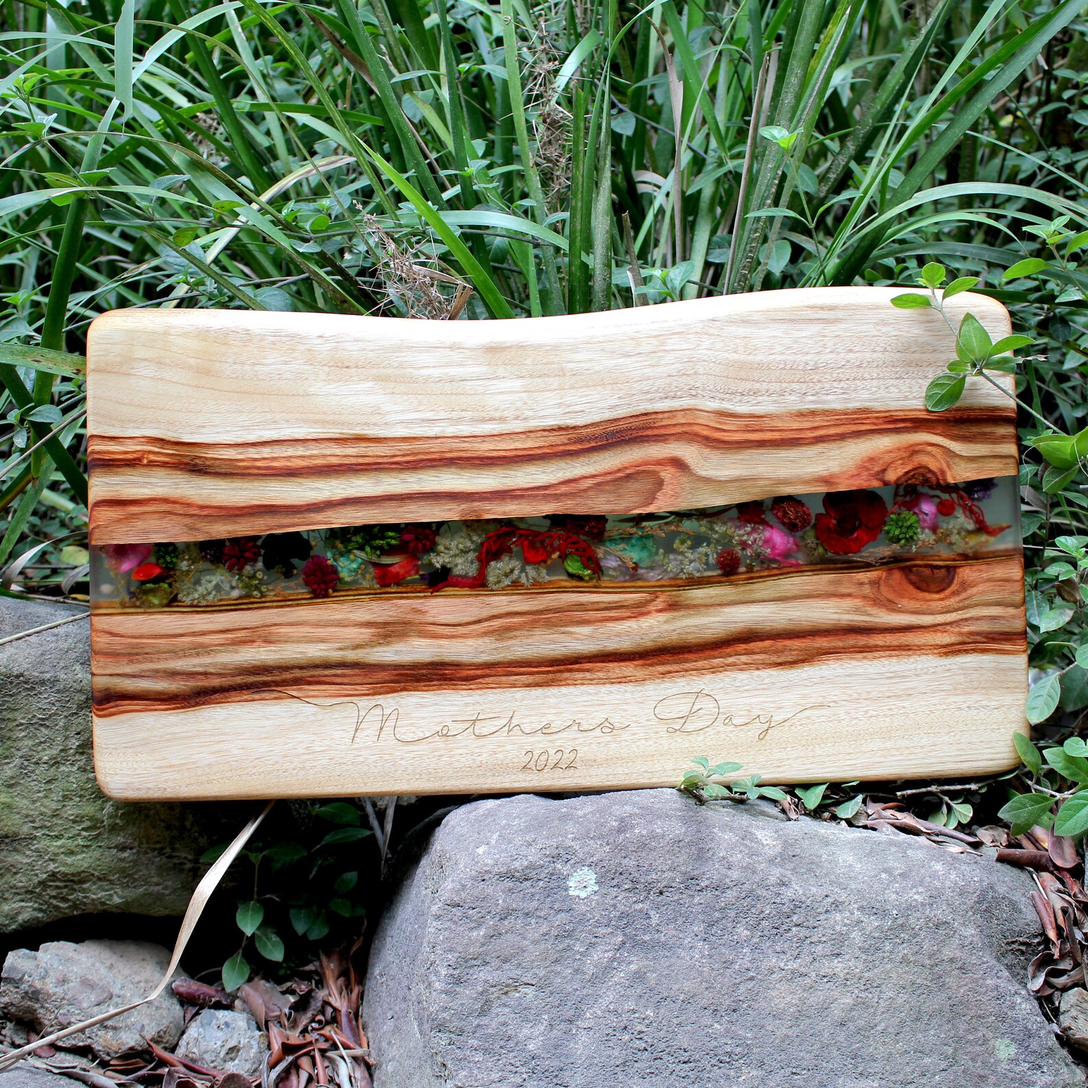 The Flower Board Personalised Chopping Board - Etsy