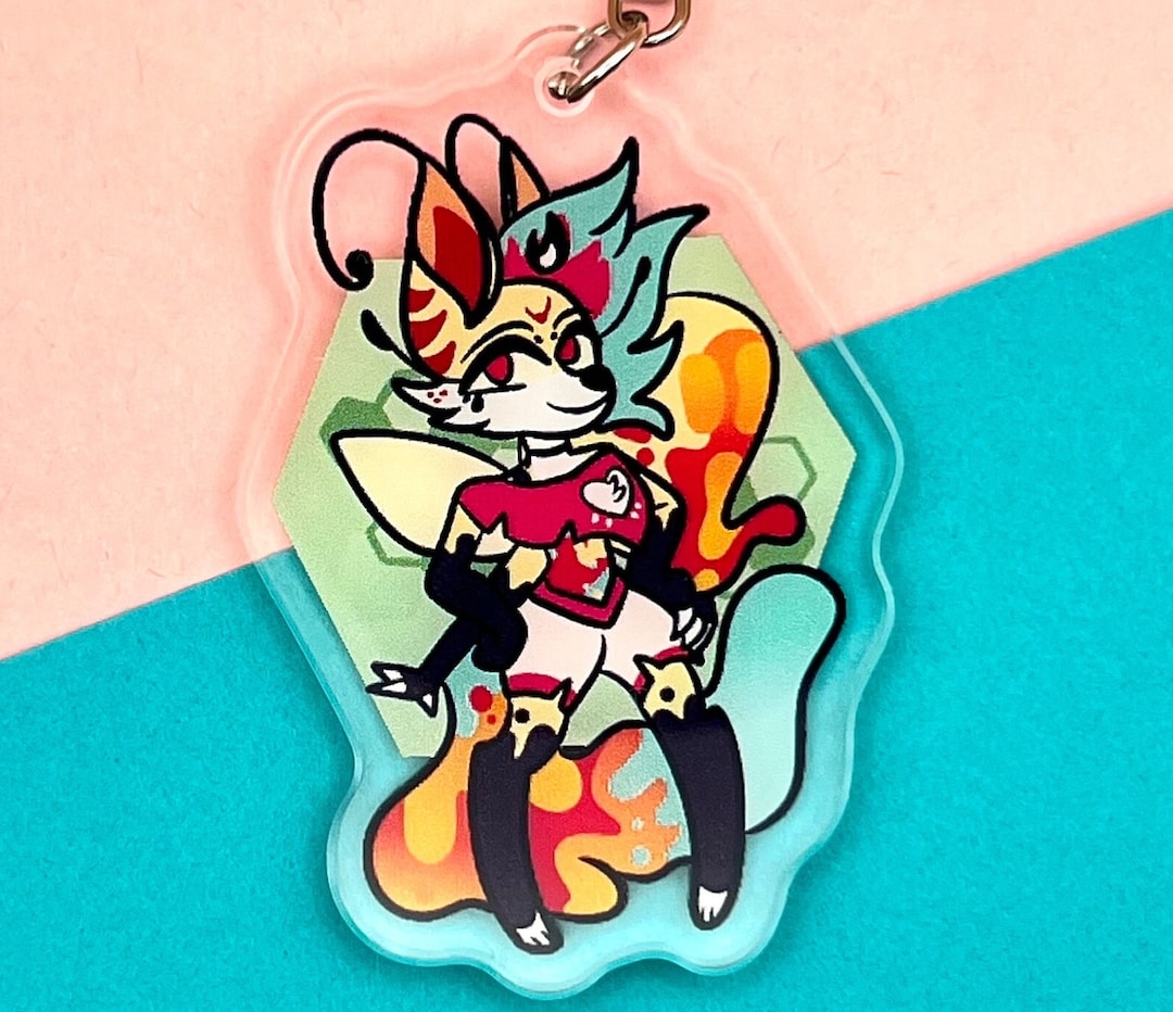 Beelzebub Demon Ringleader Helluva Boss Inspired Acrylic Charm - Etsy