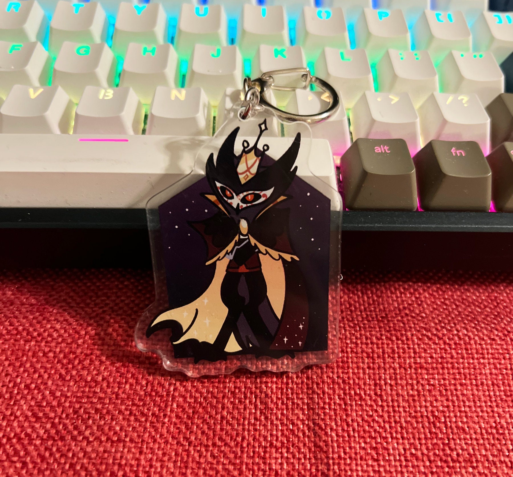 Paimon helluva Boss Inspired Acrylic Charm Keychain - Etsy Canada