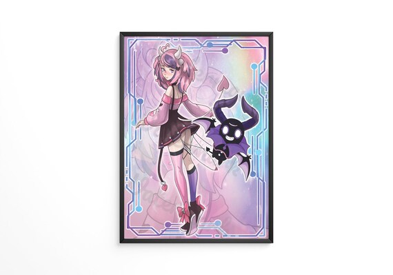 Iron Mouse - Vtuber Inspired 11x14 Print VShojo by Red Palette Art ...