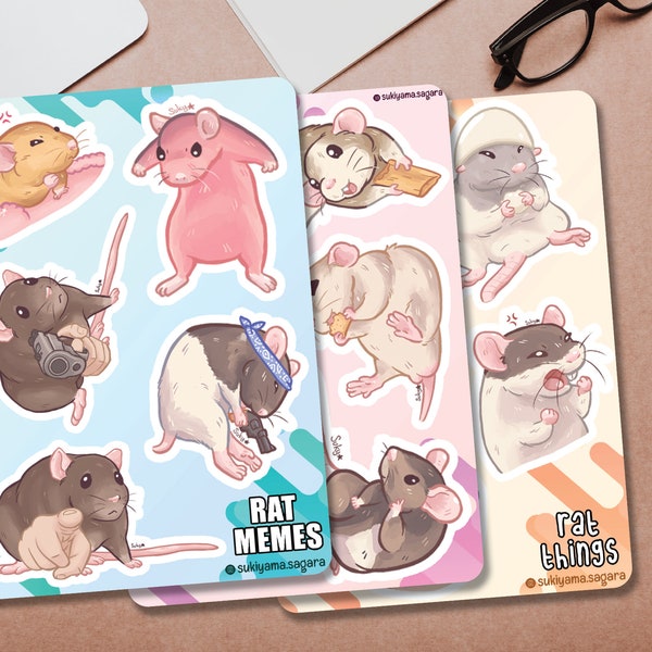 Rat Sticker - Etsy