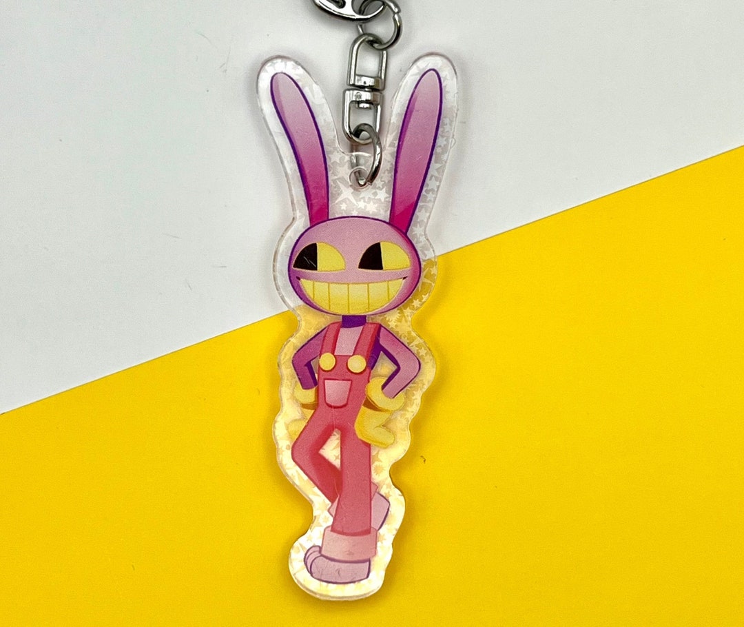 Jax Holographic Acrylic Keychain Charm Gooseworx the Amazing Digital ...