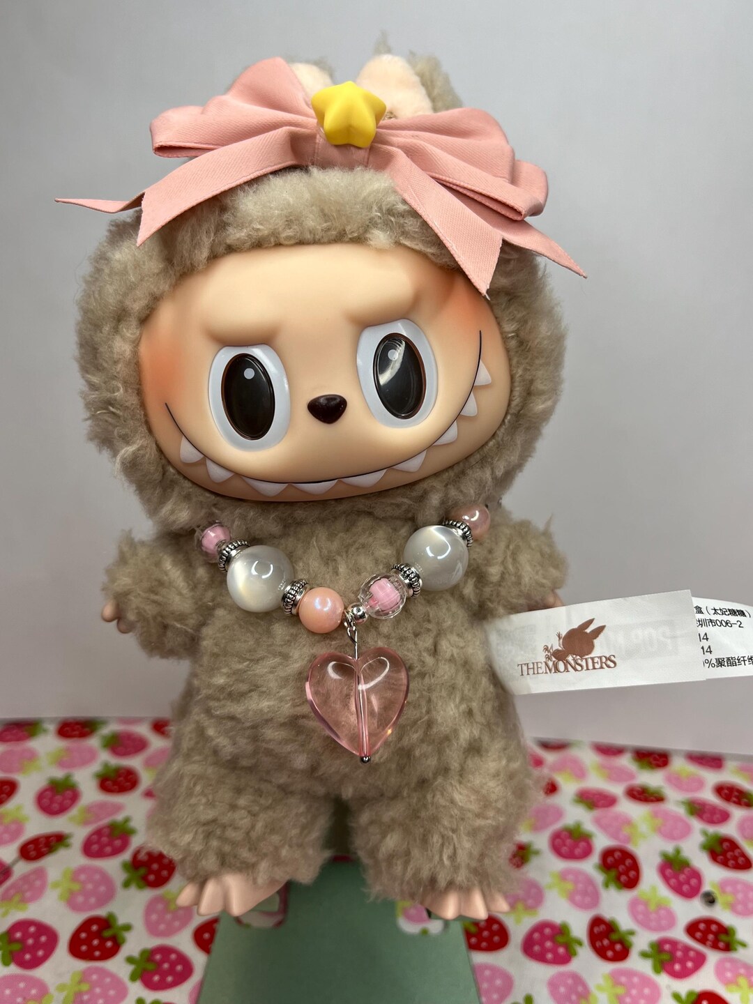 Labubu Necklace Jewelry for Doll the Monsters - Etsy