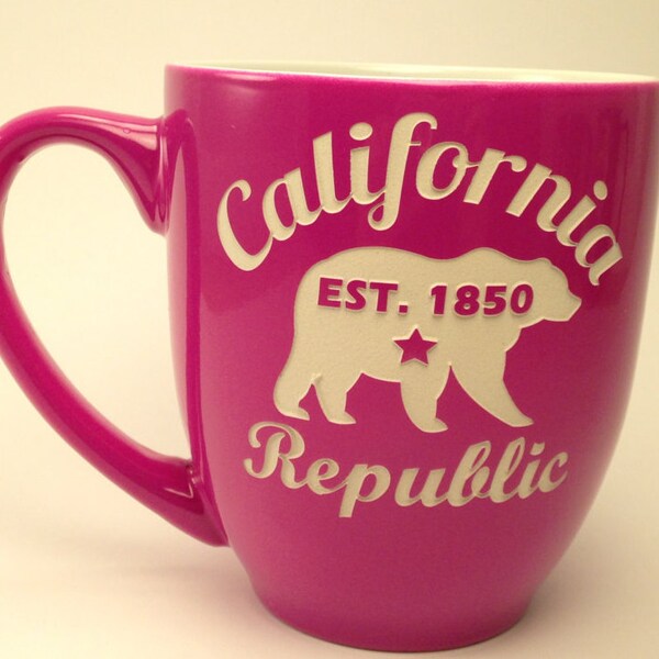 California Mug - Etsy