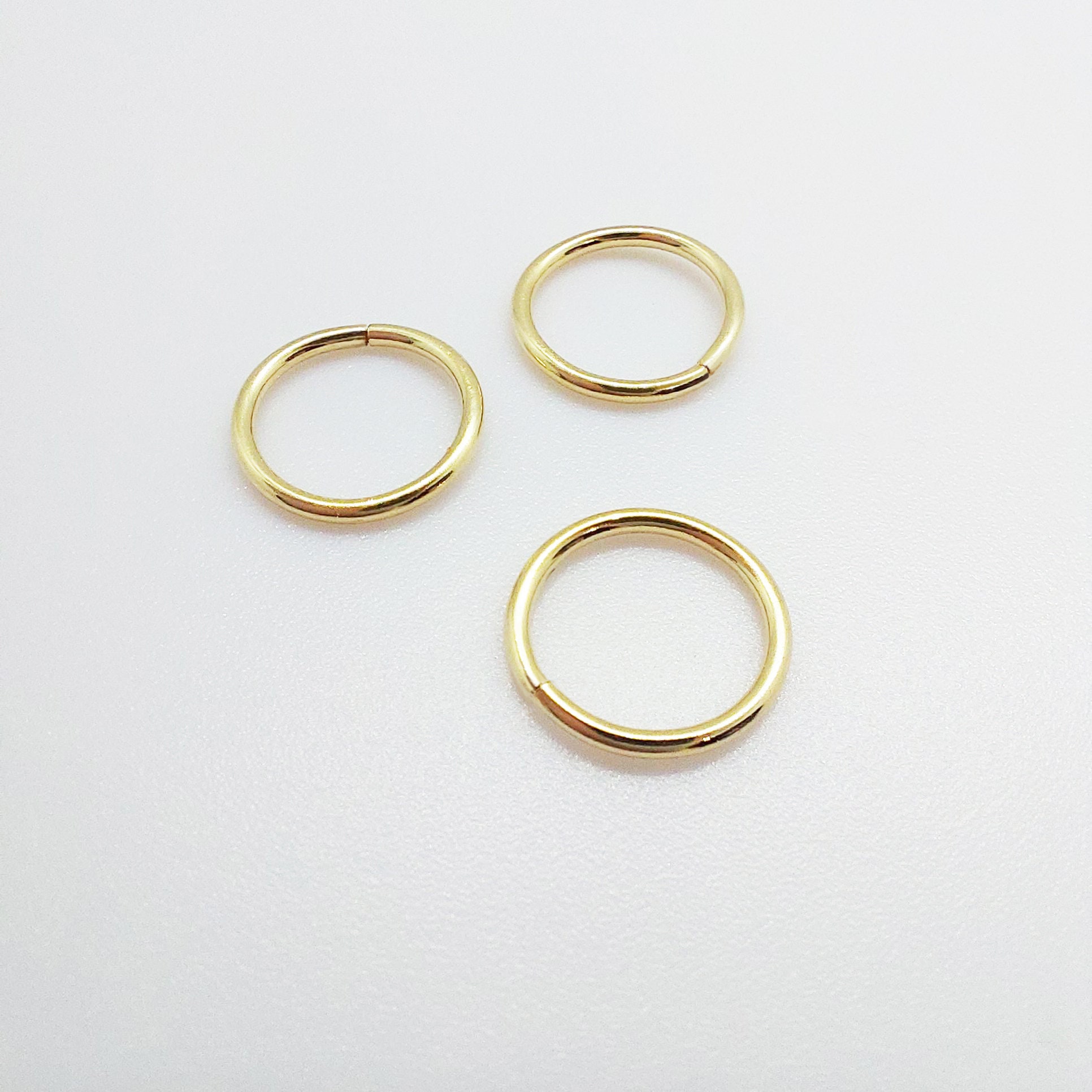 Mens Lip Ring Gold Filled Lip Ring Gold Cartilage Hoops | Etsy