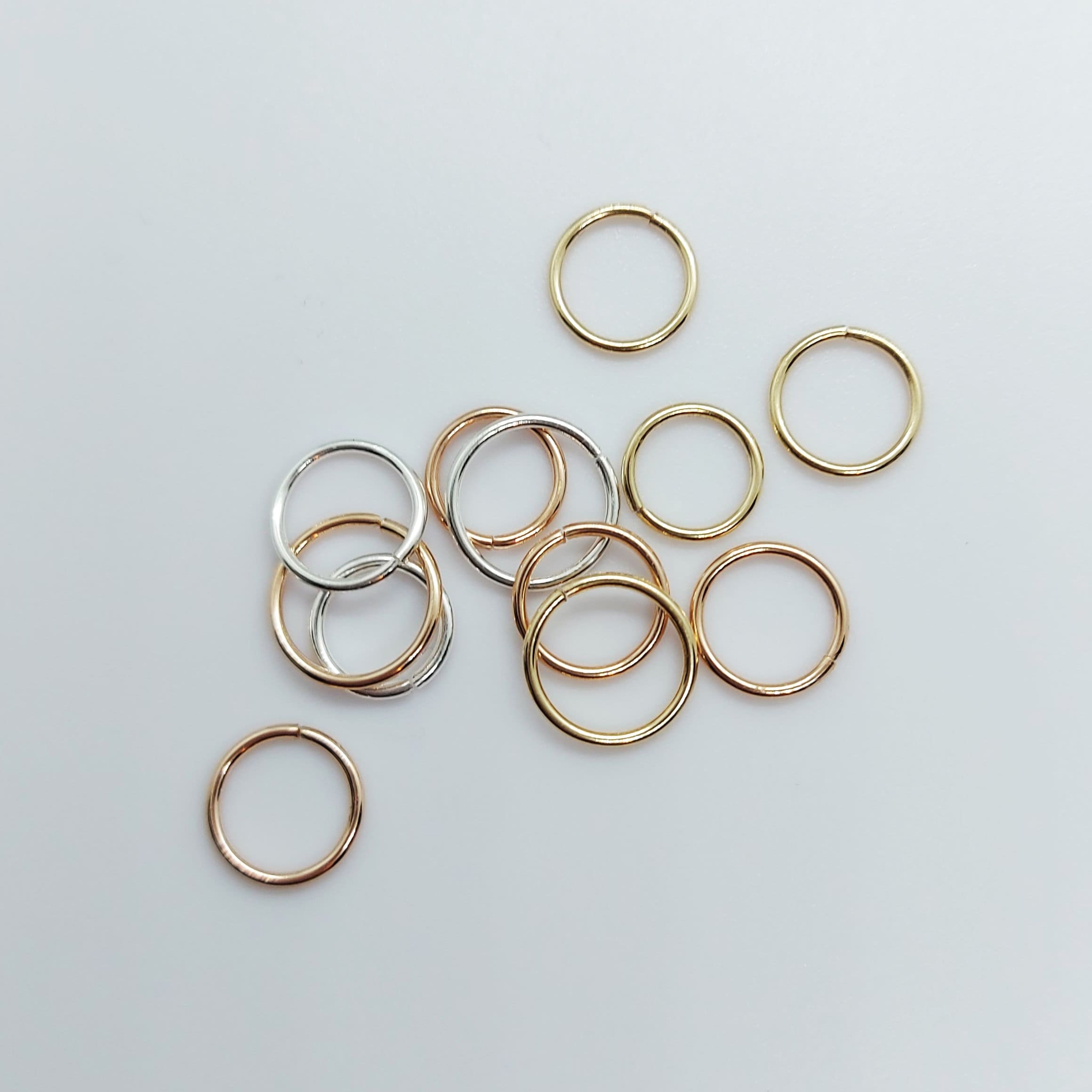 Real Lip Ring, Gold Filled Lip Ring, Gold Cartilage Hoops, Hugger ...