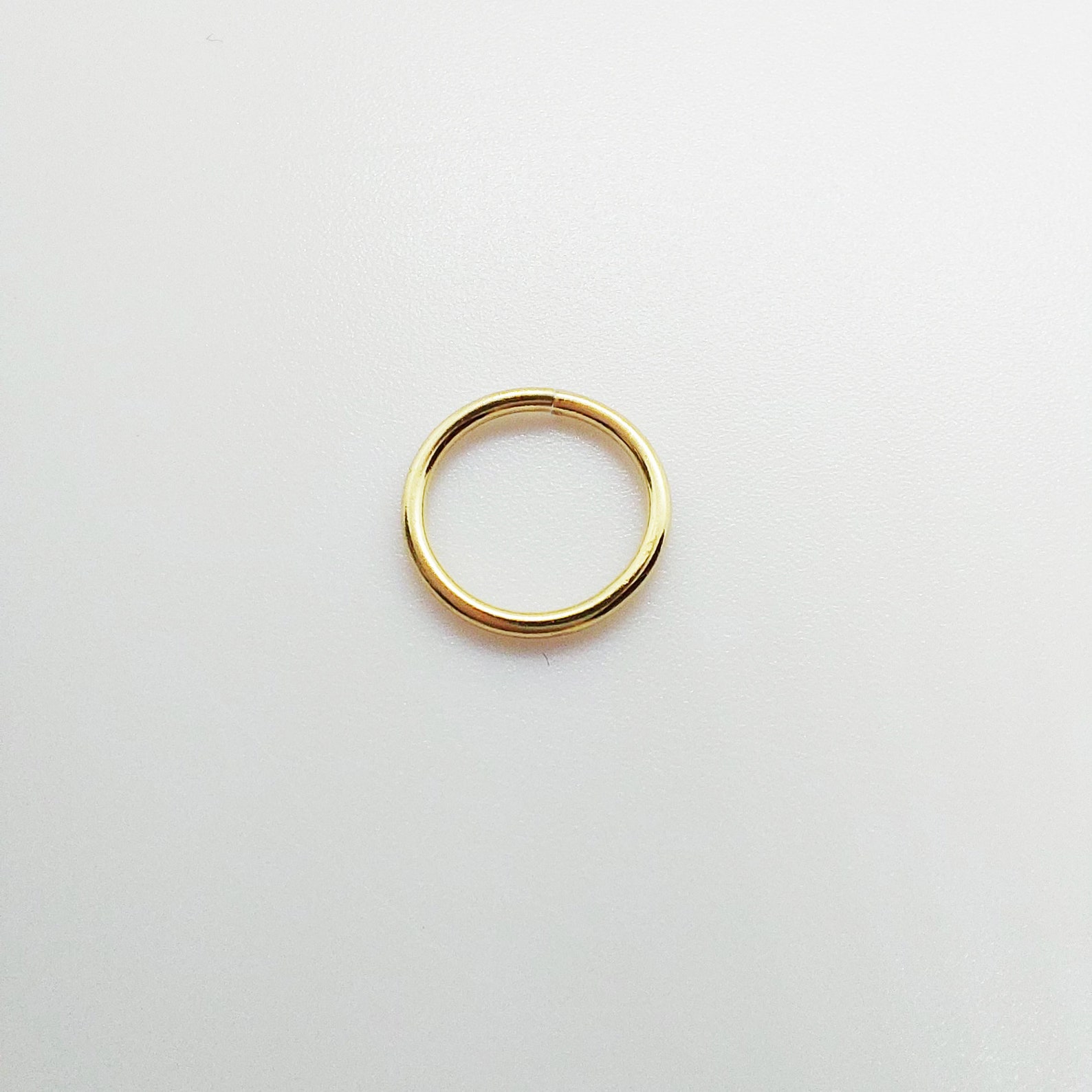 Mens Lip Ring Gold Filled Lip Ring Gold Cartilage Hoops | Etsy