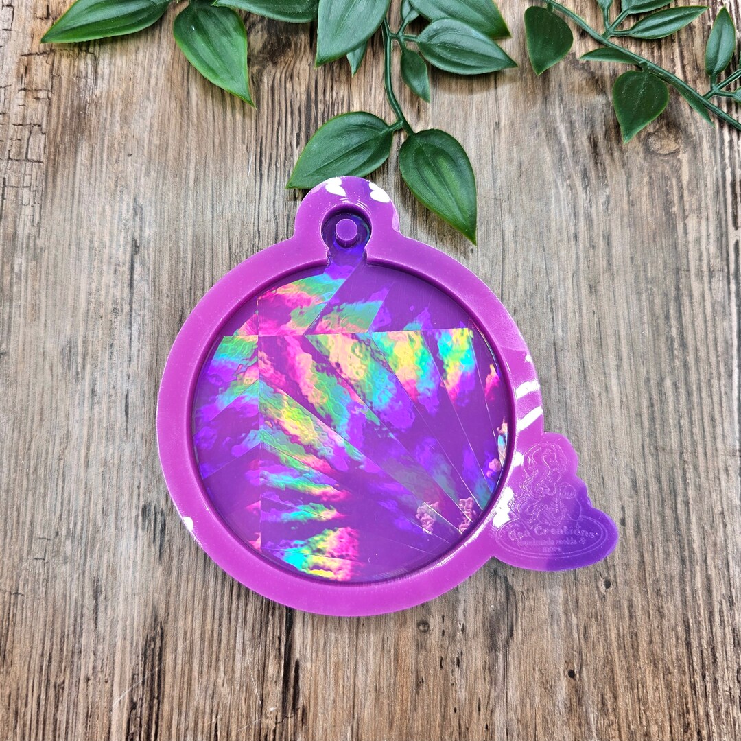 Holographic Christmas Ball Mold 9 Cm for Resin, Jesmonite, Plaster, Wax ...