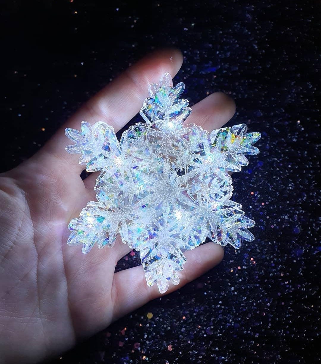 Flexible Silicone Snowflake Mold 9 Cm Thick 1 Cm - Etsy