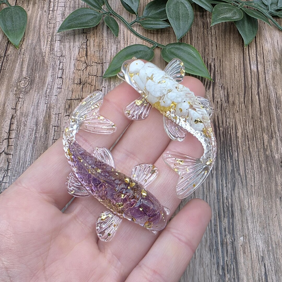 Silicone Mold Koi Carp 3d 6 Cm for Resin, Jesmonite, Plaster, Wax, Soap ...