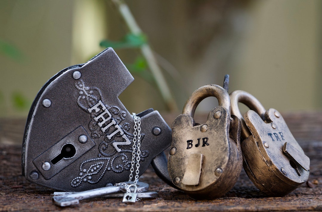 Unity Ceremony, Love Lock, Engraved Padlock - Etsy